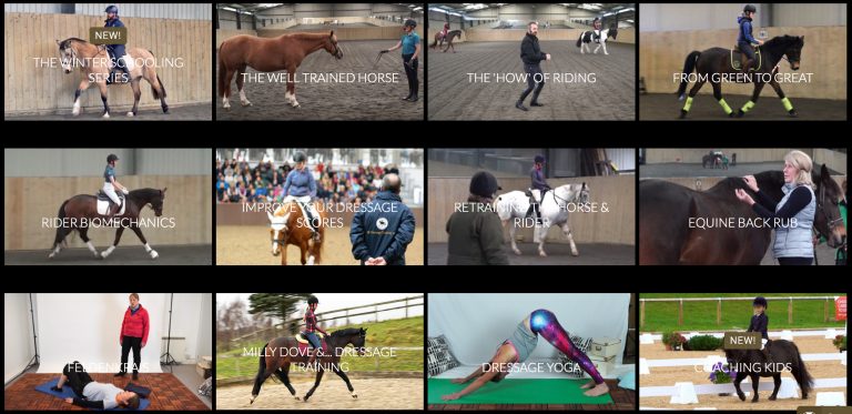 HOLLOW BACK ROUND BACK – Dressage Training TV